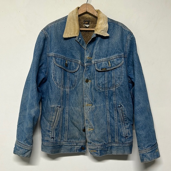 Lee | Jackets & Coats | Mens Vintage Lee Denim Jean Trucker Jacket ...